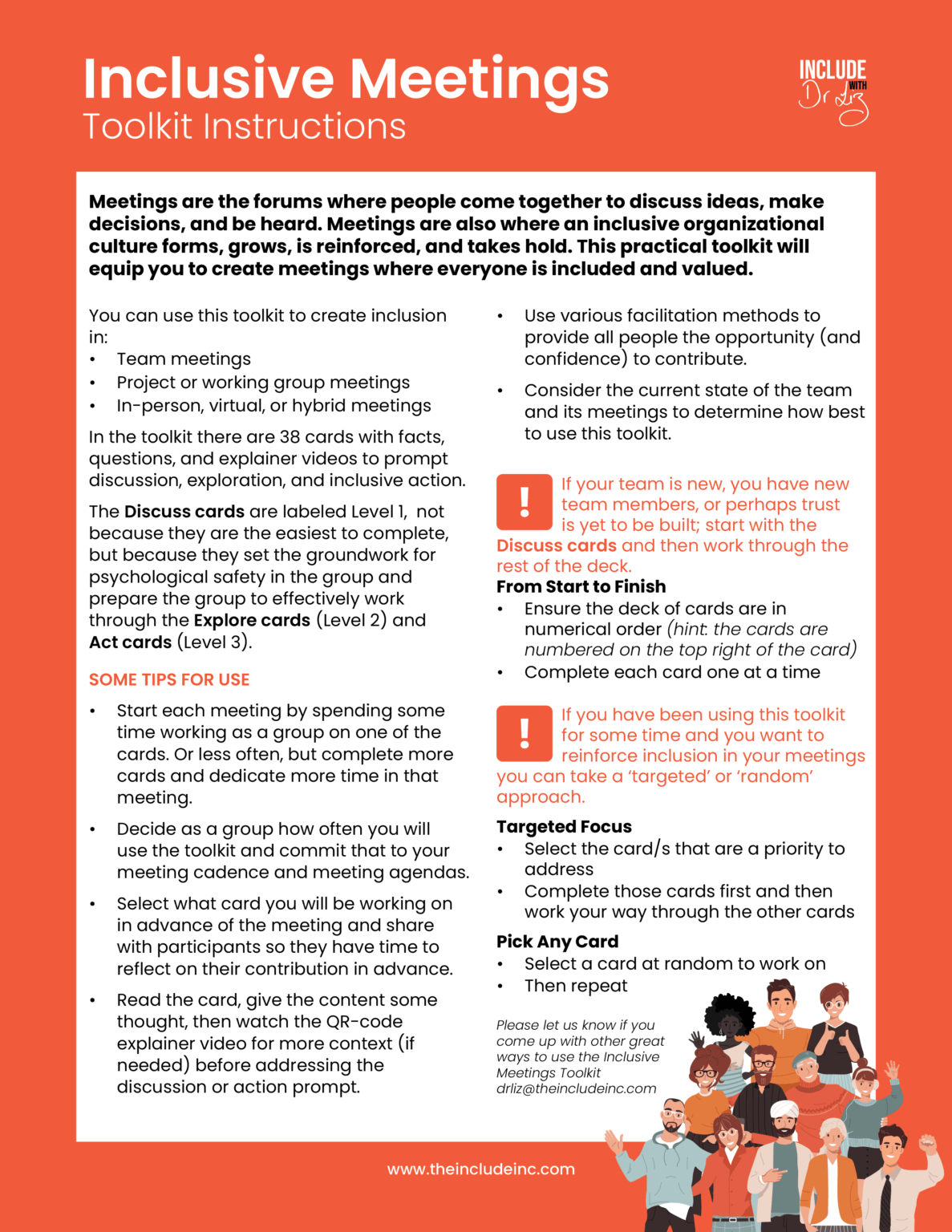 Inclusive Meetings Toolkit - Include Inc.